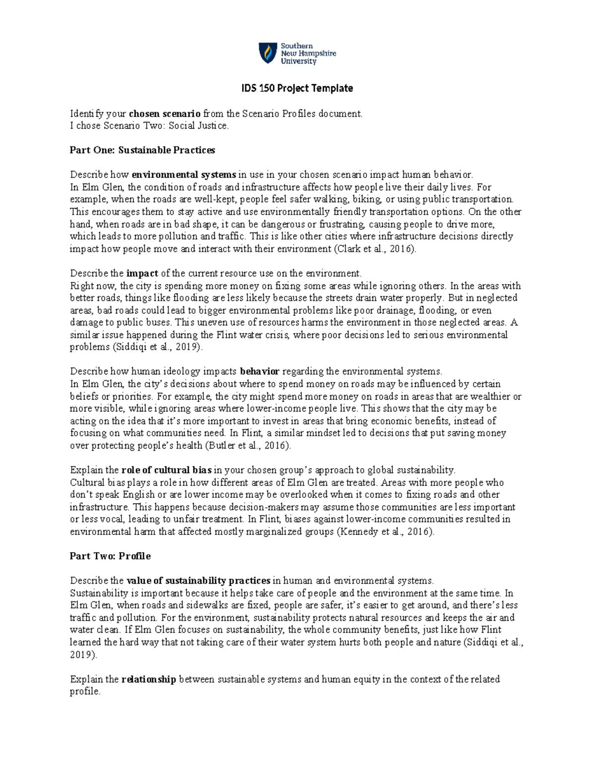 IDS 150 Project Template Completed - IDS 150 Project Template Identify ...