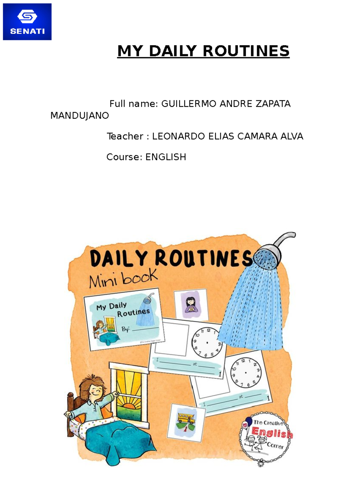 SCOU 202 Actividad Entregable 11 calidad total - MY DAILY ROUTINES Full ...