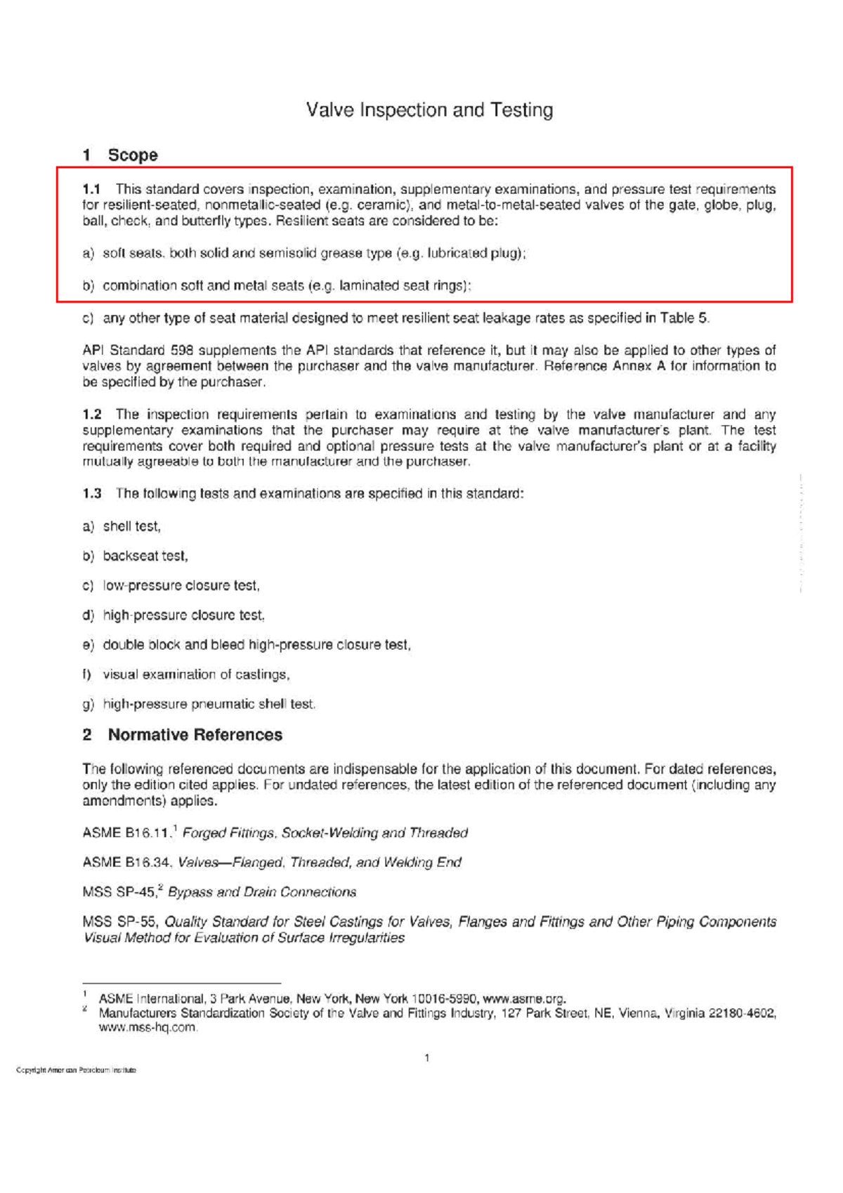 Norma Regulamentadora Teste de Valvulas API-598-2016-valve-inspection ...