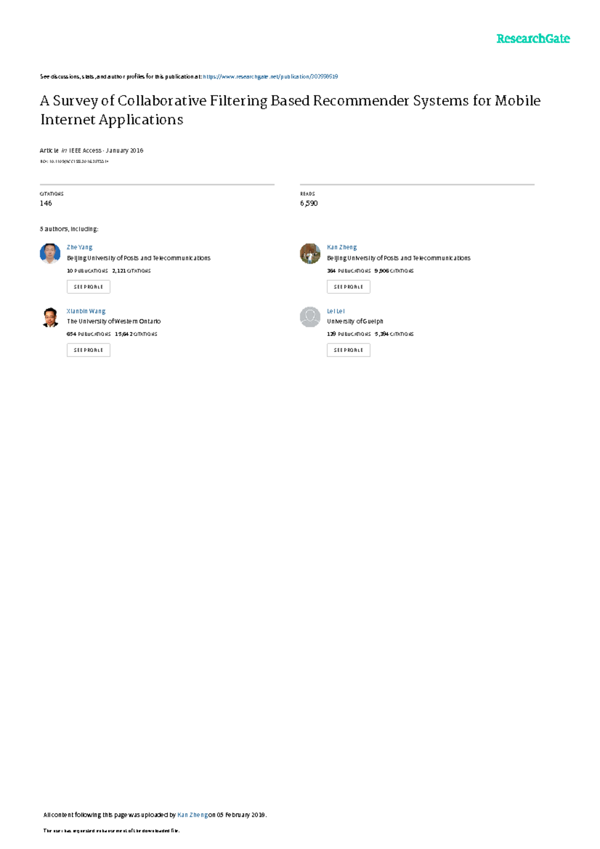 A Survey of Collaborative Filtering Based Recommen - See discussions ...