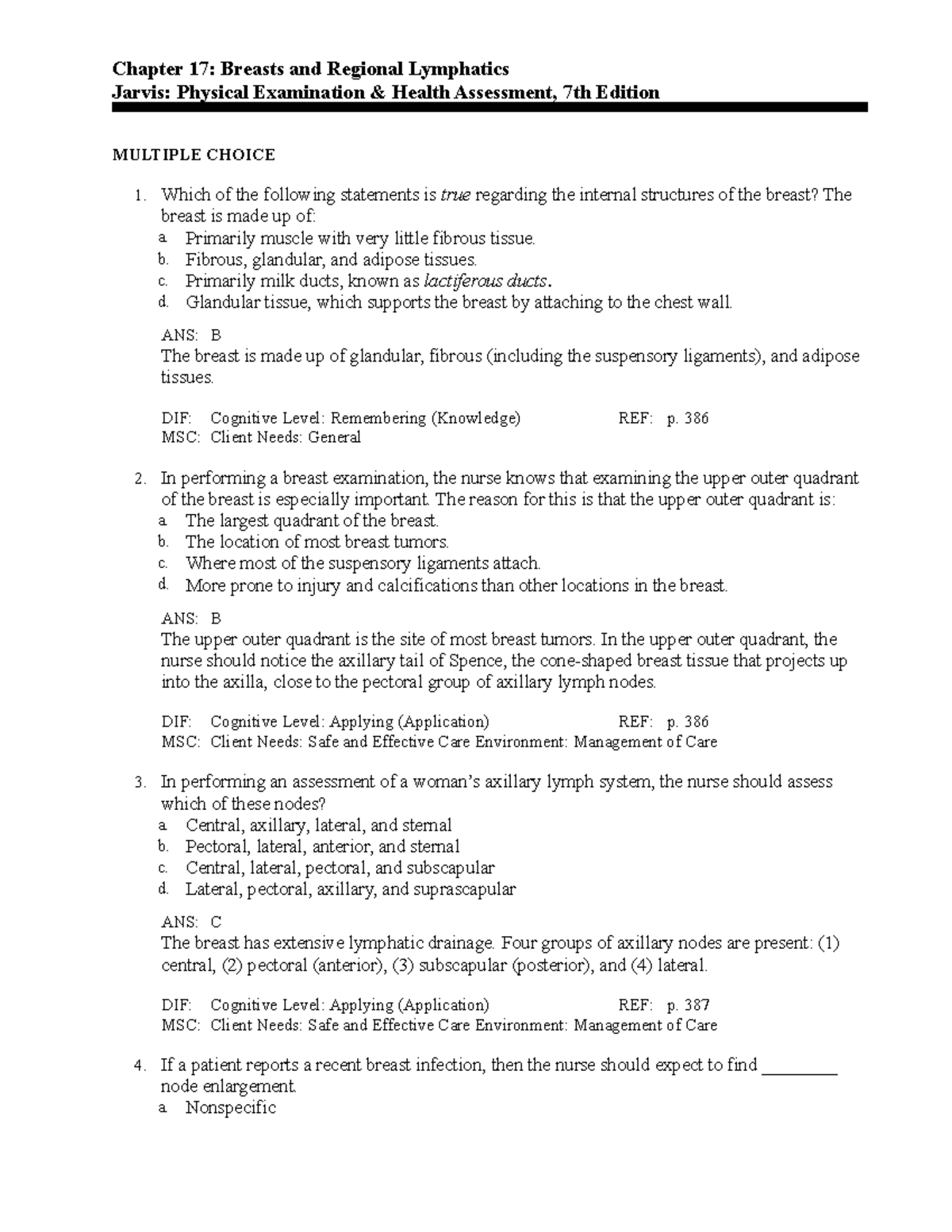 Ch17 - Questions related to chapter 17 of the textbook, Physical ...
