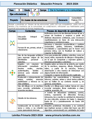 5° s25 y 26 Planeación Profa. Kempis - Planeación Profa. Kempis Ciclo escolar 2023- 2024 Semana ...