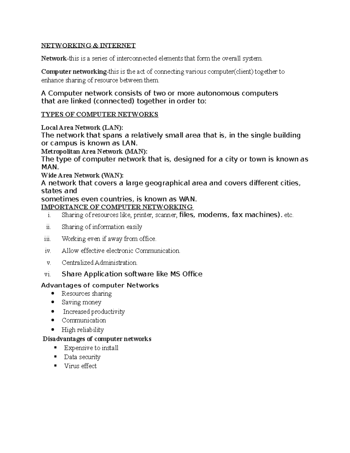 Internet ,e-mail and fundamentals of networking - Information system ...