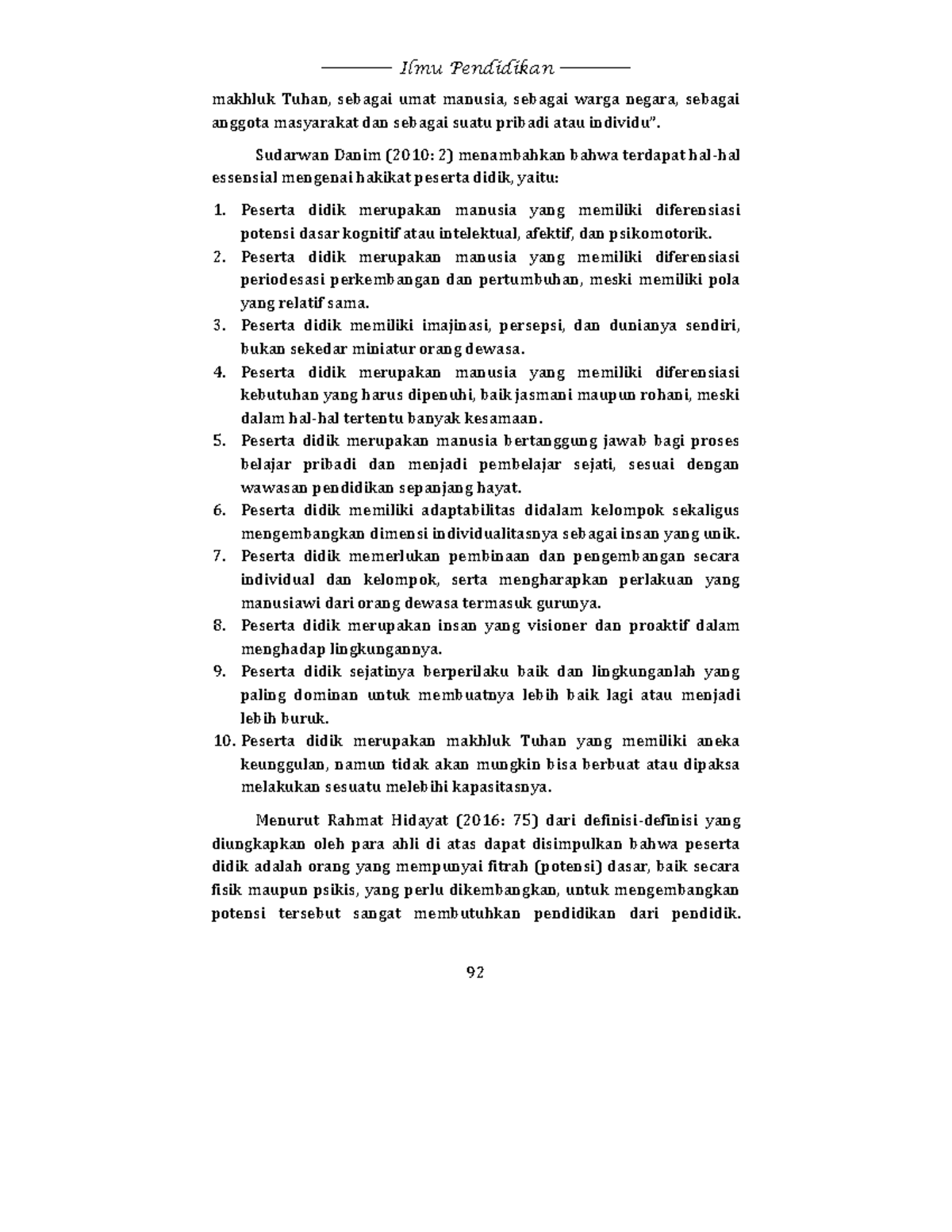 Ilmu Pendidikan -35 - Notes - _____________ Ilmu Pendidikan ...