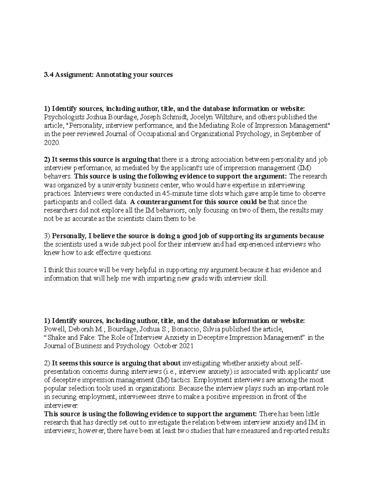 3-4 assignment Annotation -coursework 11/2021 - ENG123 - SNHU - Studocu