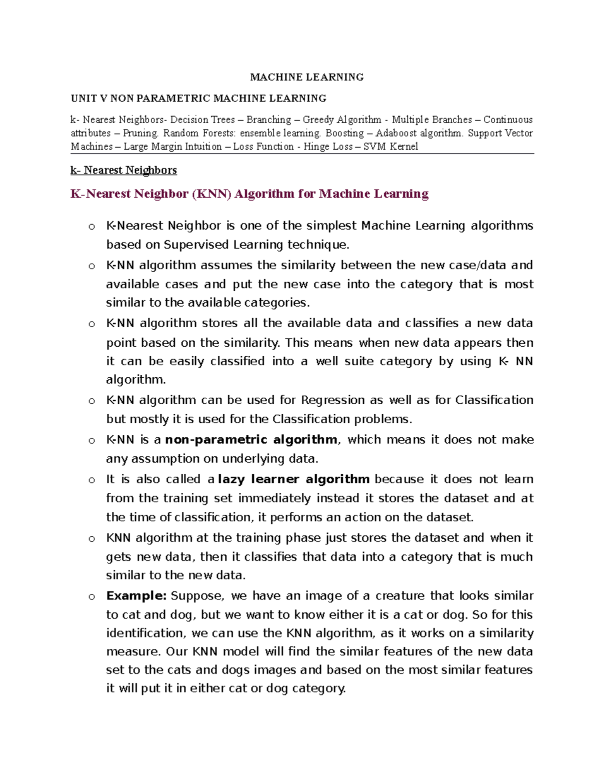 787a700f d75c 4d54 b918 a5dd94516 da0 - MACHINE LEARNING UNIT V NON PARAMETRIC MACHINE LEARNING ...