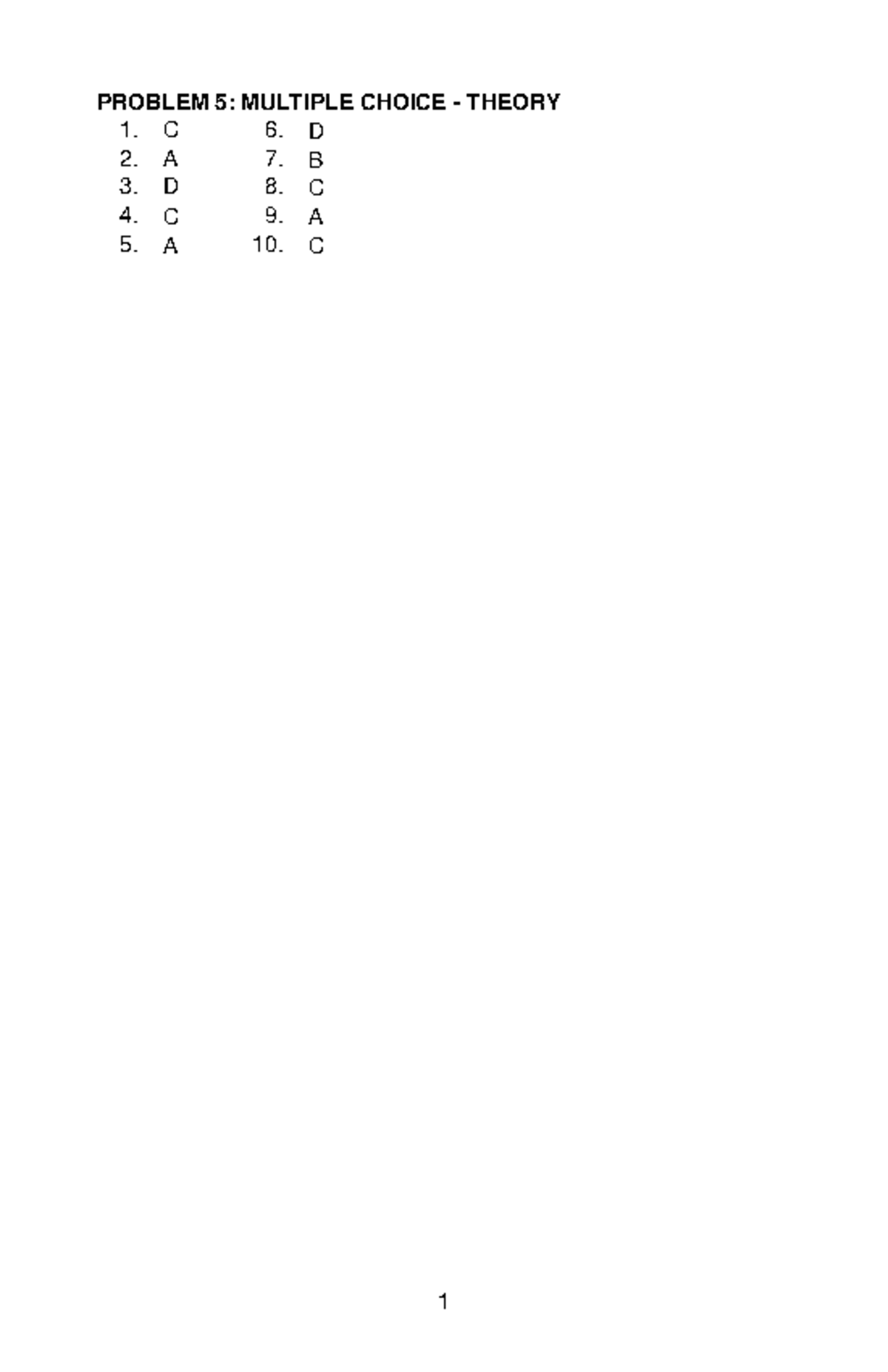 Problem 5 - To help other students, to ease their loads. - 1 PROBLEM 5 ...