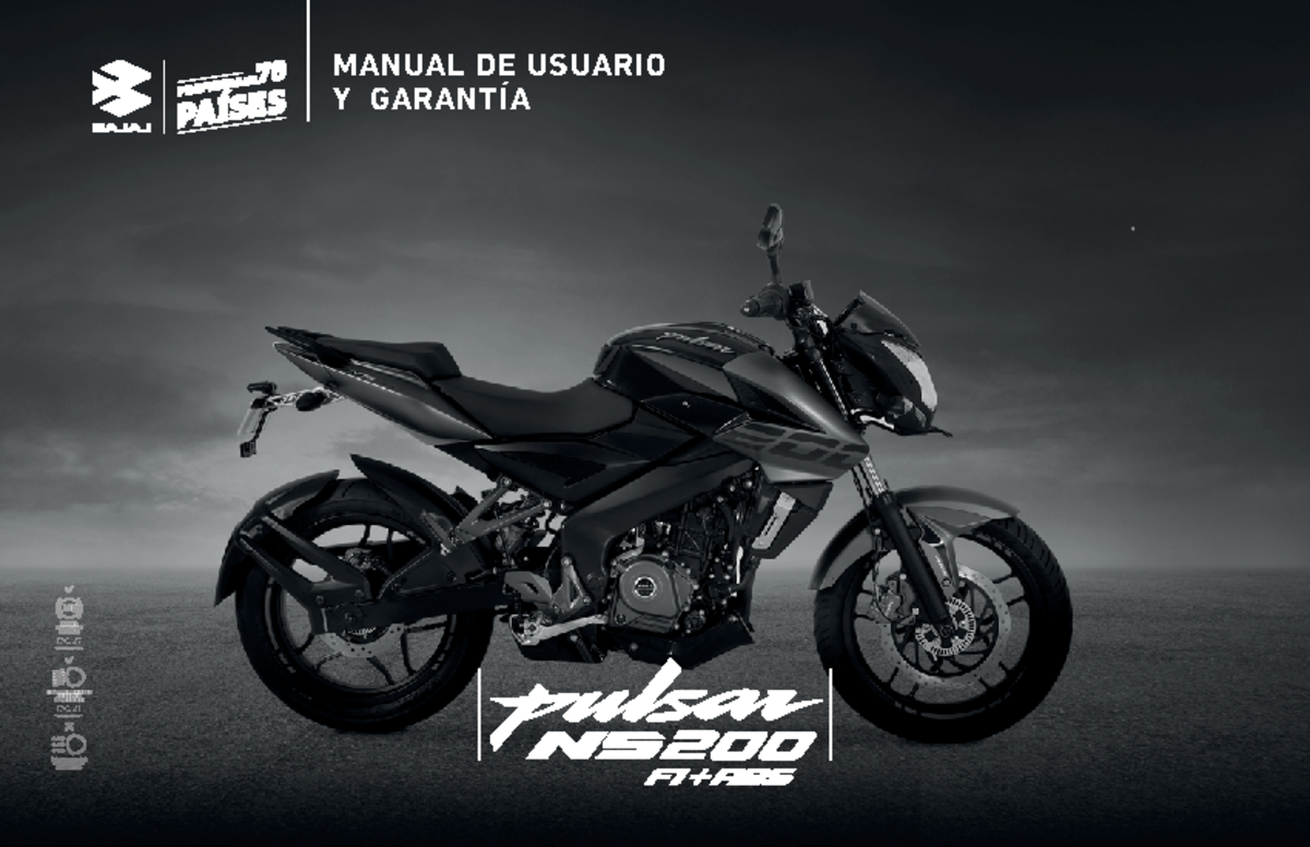 MU Pulsar 200 NS FI ABS 2022 - MANUAL DE USUARIO Y GARANTÍA PAG. 21 PAG ...