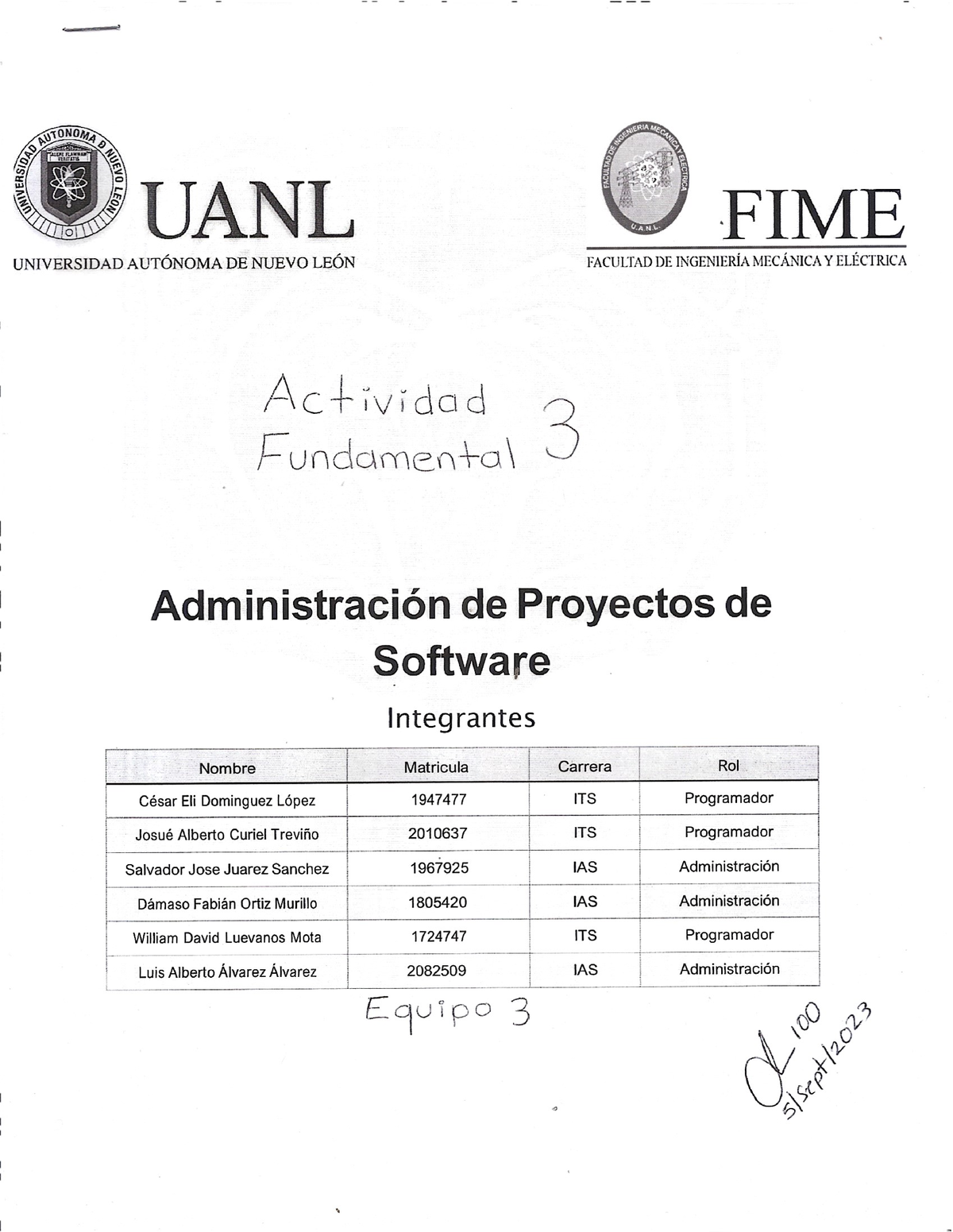 Actvf 3- Admonproy - Tarea - Introducción a las Ciencias Sociales - Studocu