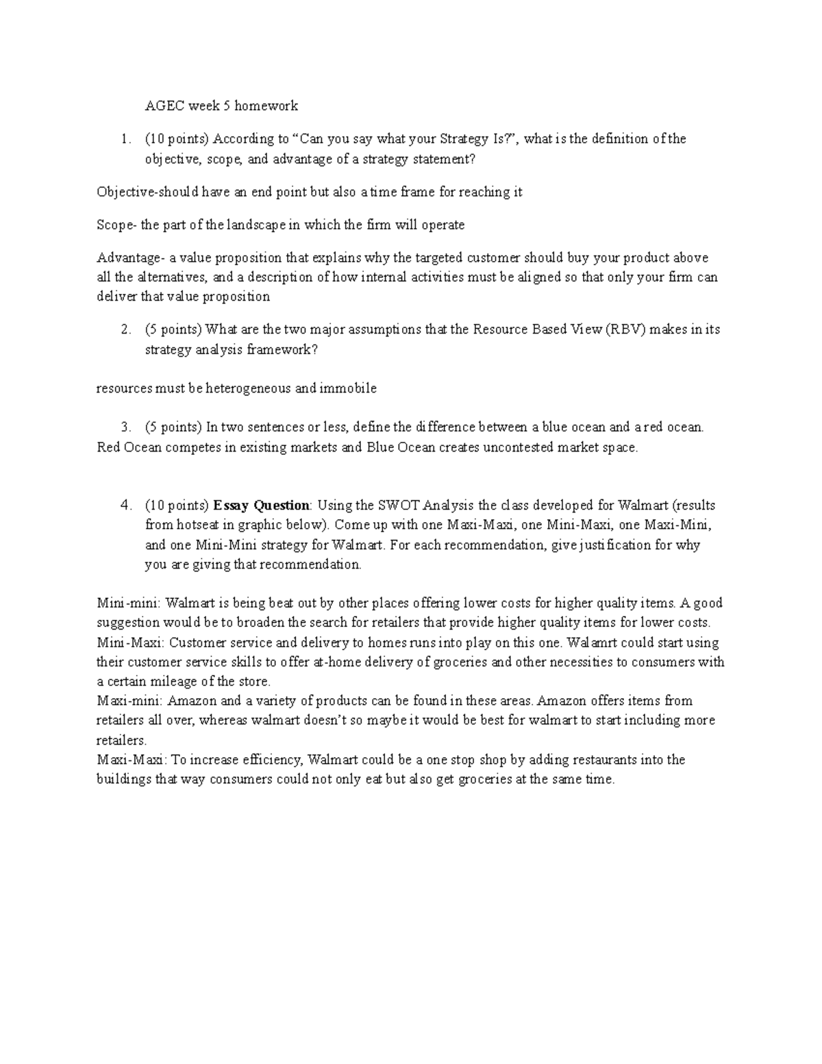 AGEC 330 - WEEK 5 HOMEWORK - AGEC week 5 homework (10 points) According to