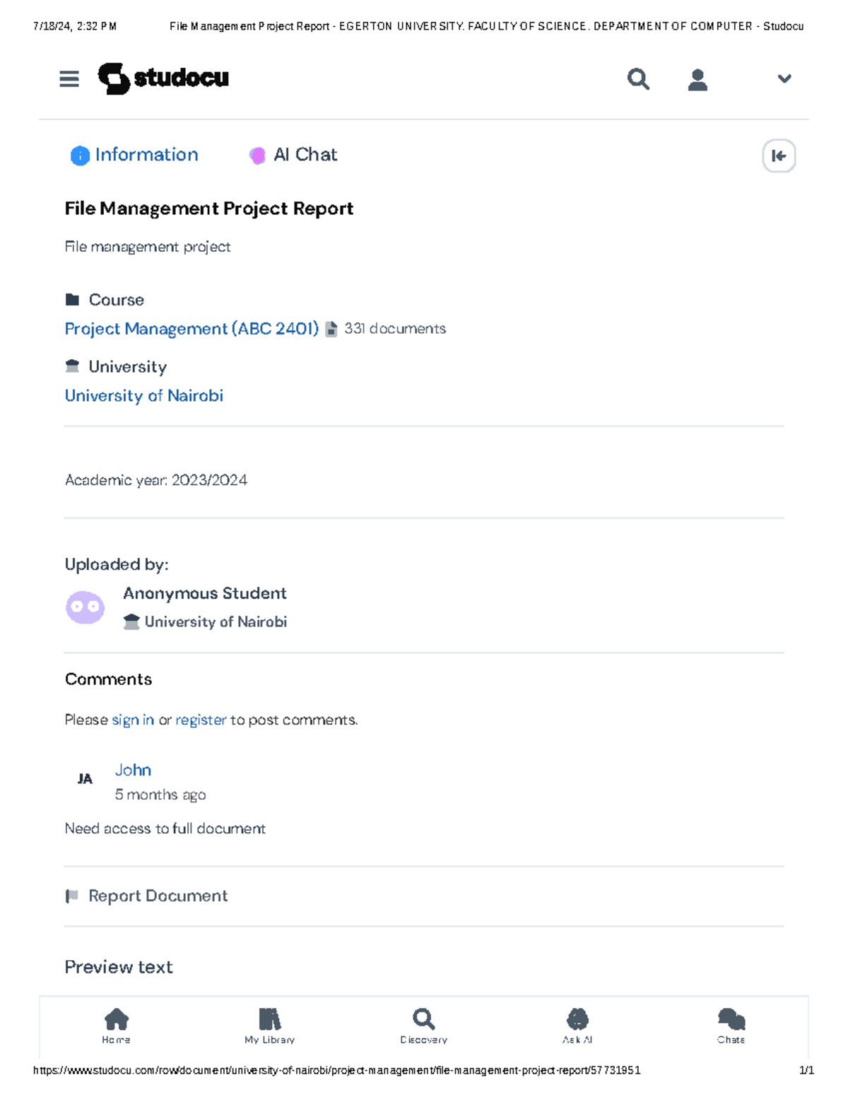 File management in computer science - File Management Project ...