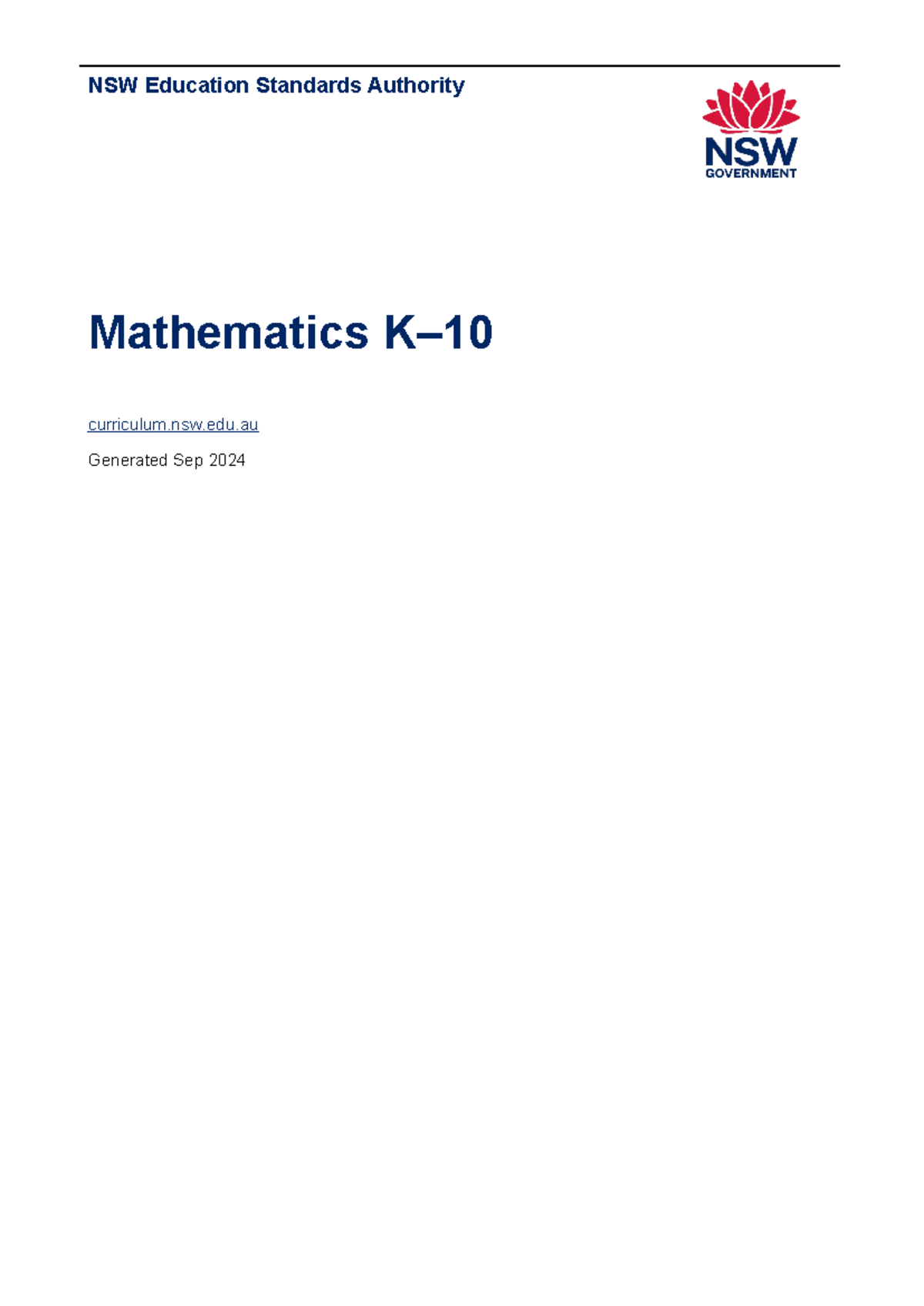 NESA - mathematics k 10 2022 (S5) - NSW Education Standards Authority ...