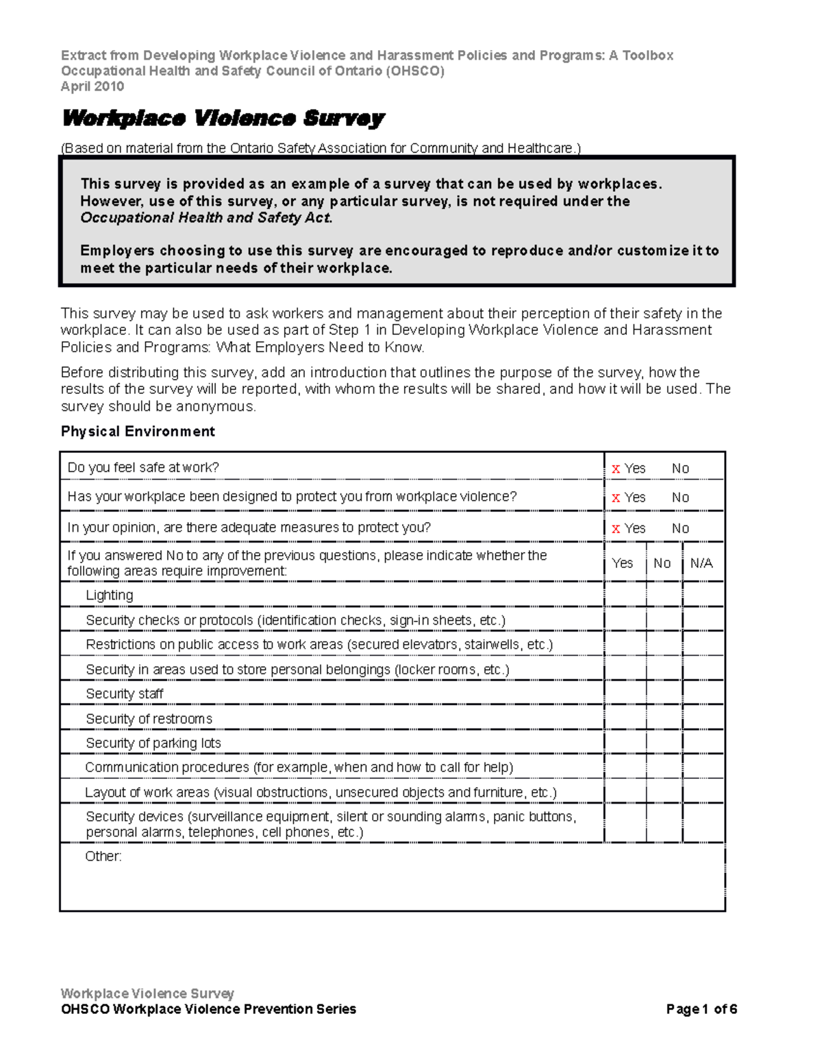 MGT5602 Assignment 3 - Occupational Health and Safety Council of ...