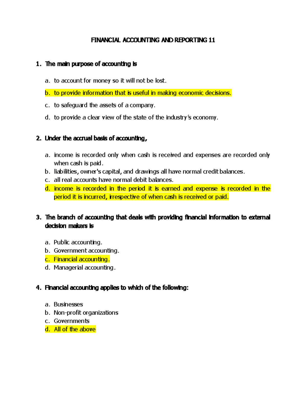 Financial Accounting AND Reporting 11 - FINANCIAL ACCOUNTING AND ...