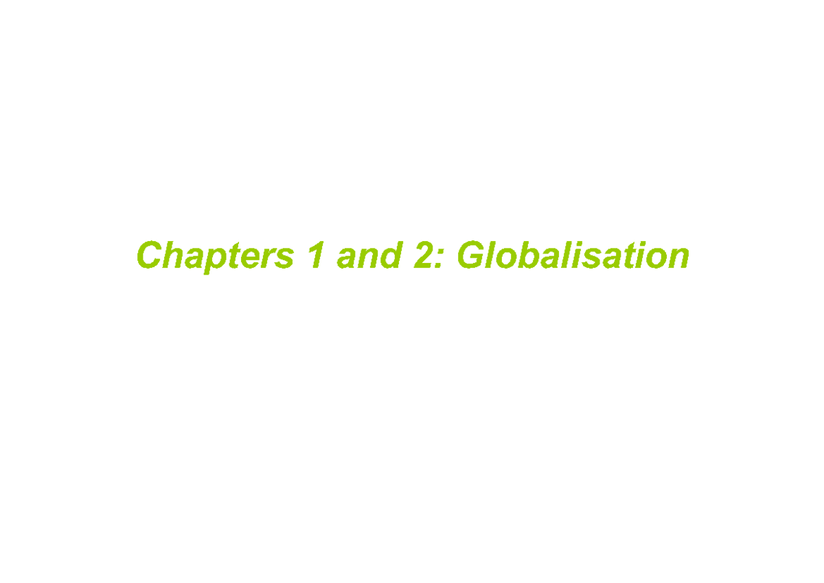 2. 22Sep - Email - GLOBALIZATION SLIDES - Chapters 1 and 2 ...