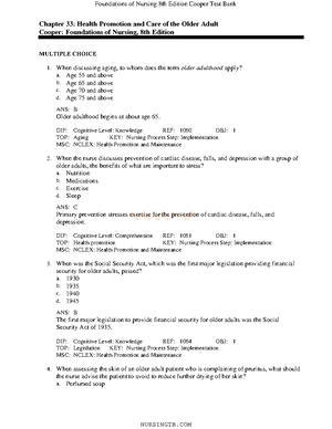 Chapter 12 TEST - ch 12 - Chapter 12: Vital Signs Cooper: Foundations ...