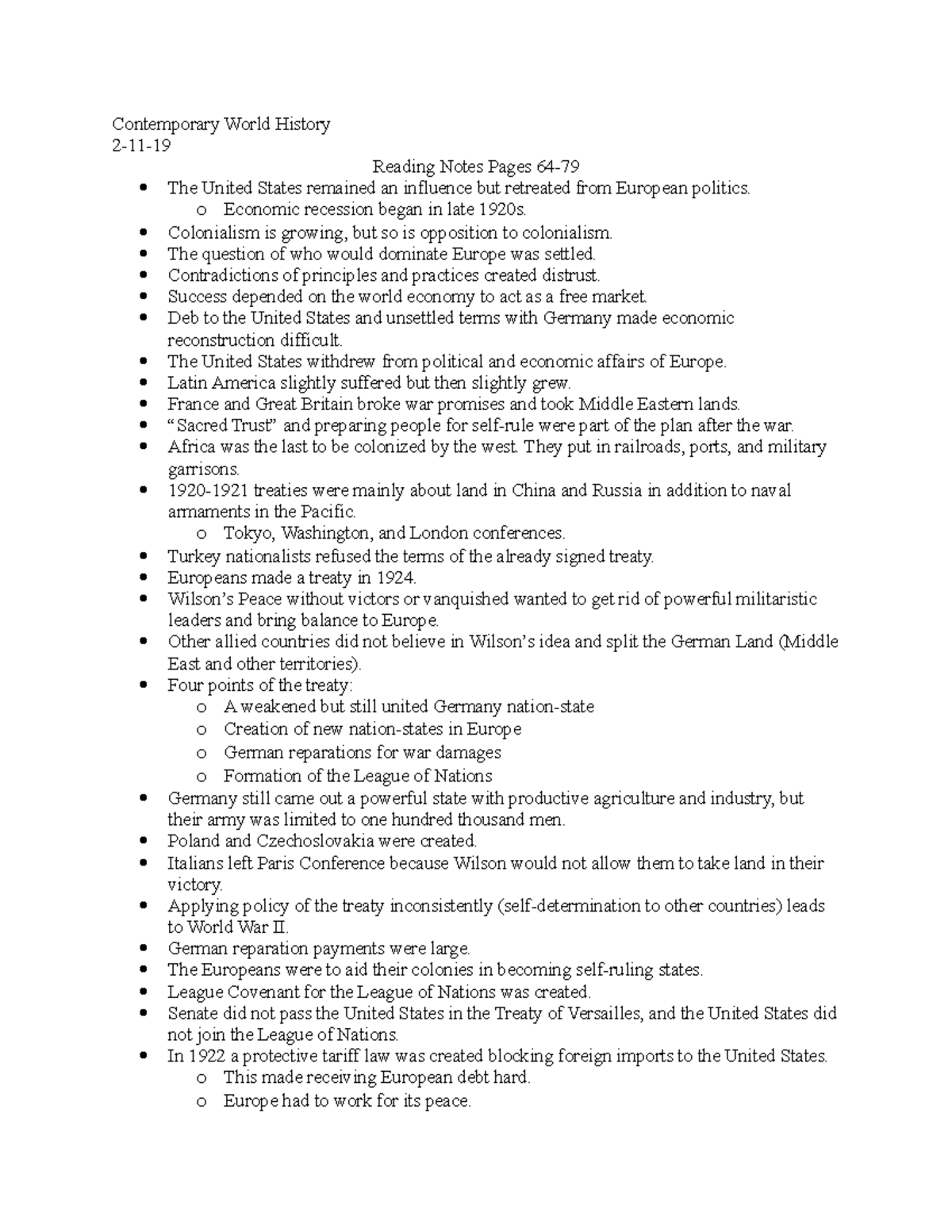 Contemporary World History PG 64-79 - Contemporary World History 2-11 ...