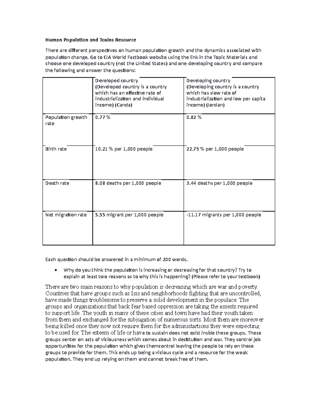 BIO-220-RS-Human Populations And Toxins - Human Population and Toxins ...