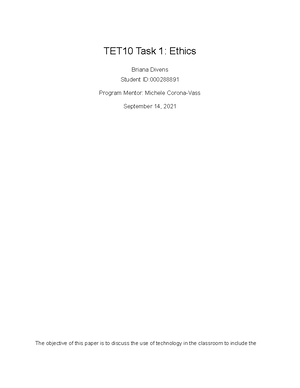 OKM1 TASK 1 Identifying WHAT TO Assess - OKM1 TASK 1: IDENTIFYING WHAT ...