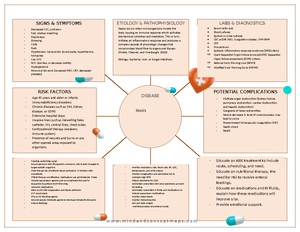 Nursing concept map - foundations - NURS 130 - SIGNS & SYMPTOMS LABS ...