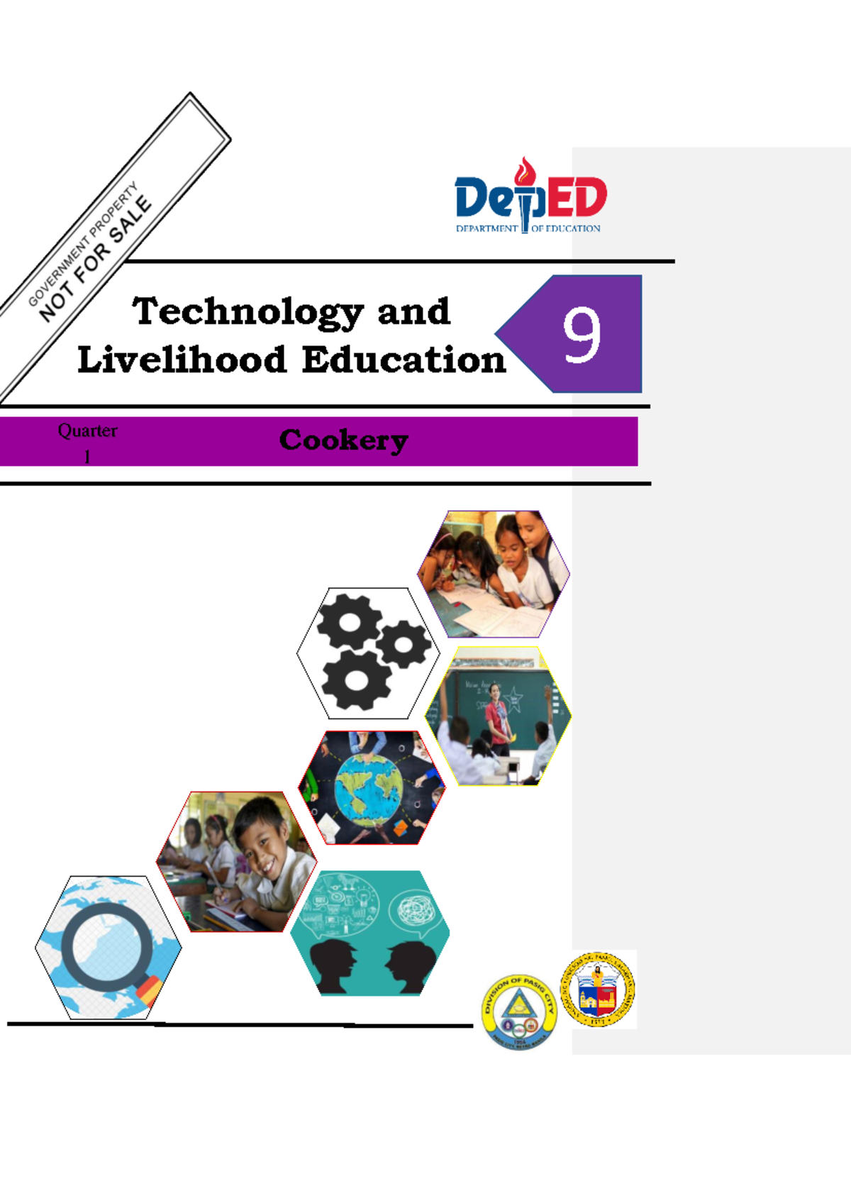 TLE Cookery 9 Q1 M5 - thank me later! - Technology and Livelihood Education 9 Cookery Quarter 1 ...