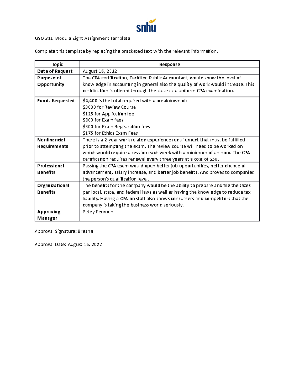 QSO 321 Module Eight Assignment Template - QSO 321 Module Eight ...