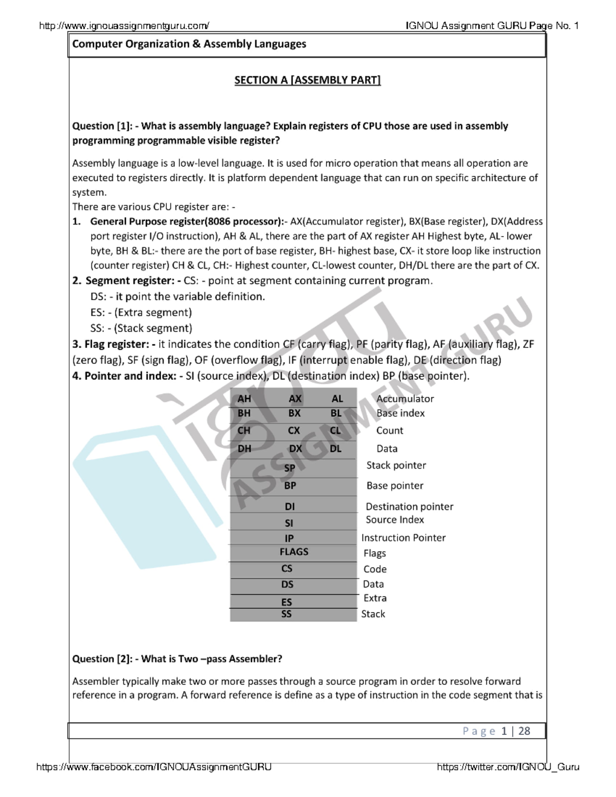 Mcs-012 notes CO Ignou - computer science - Studocu