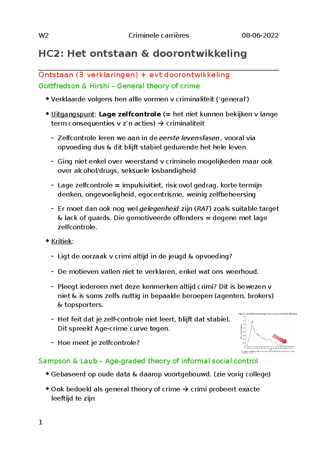 HC2 - HC2: Initiatie & doorontwikkeling Volledige aantekeningen - HC2 ...