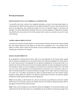 Contract Tutorial Questions and Answers - Define the term Consideration Consideration must be ...