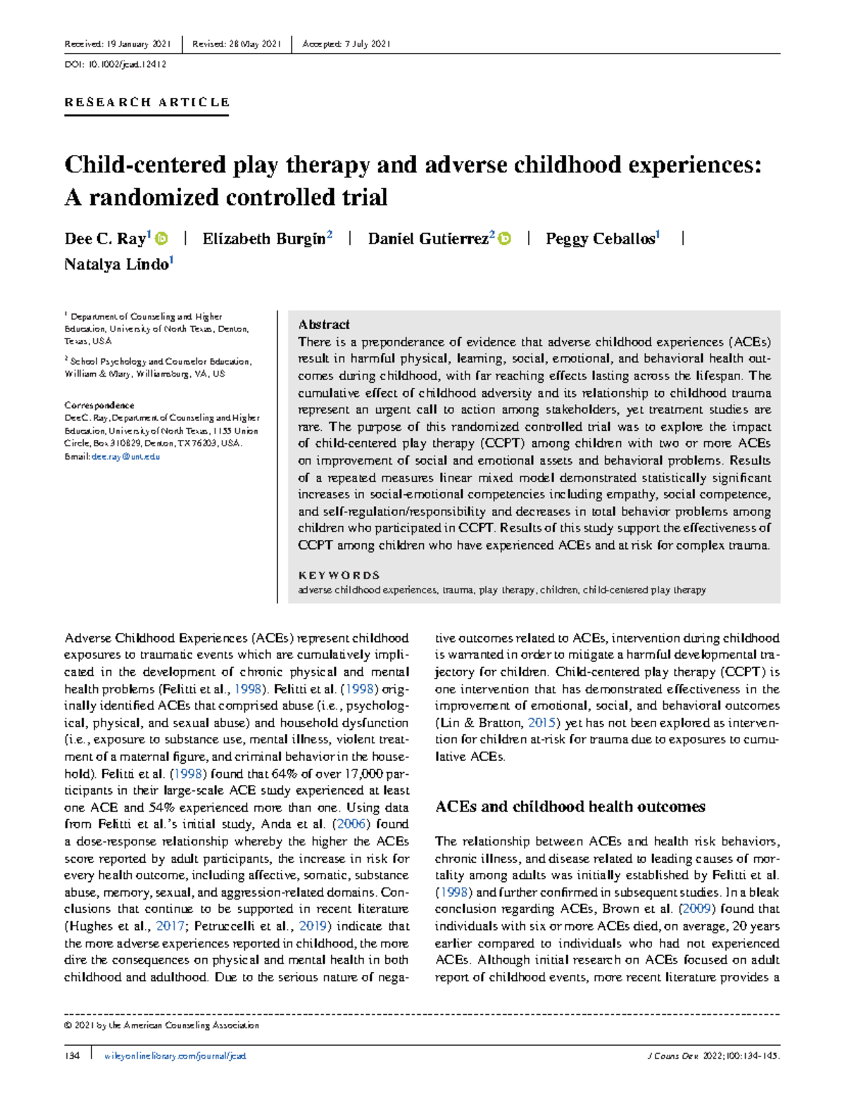 Journal article 1 - This will help you revise for your exams - Received ...