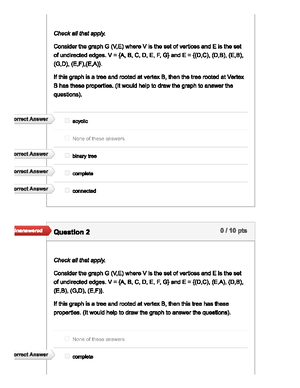 M10R1 - Disjointed sets practice - COMP 3270 - Studocu