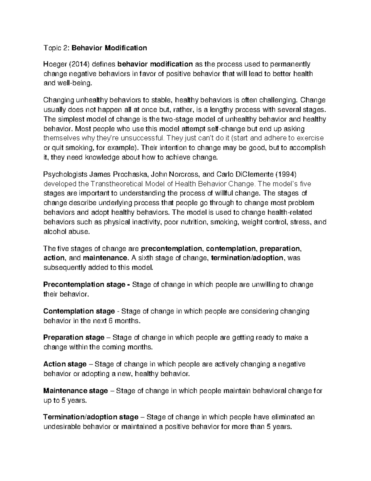 Topic 2 PE 12 - lecture notes for PE 12 with references - Topic 2 ...