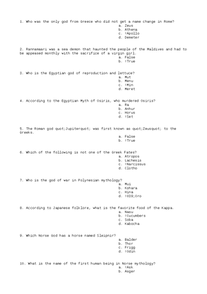 MATH2 Summary 4 - Mathematics - Talos, the mythical giant bronze man ...