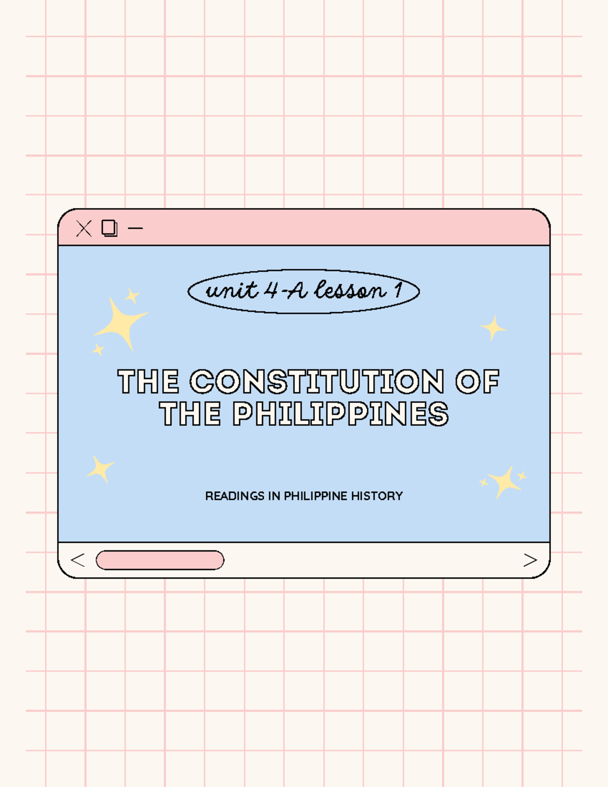 UNIT 4-A Lesson 1 - lectures - unit 4-A lesson 1 The Constitution ofThe ...