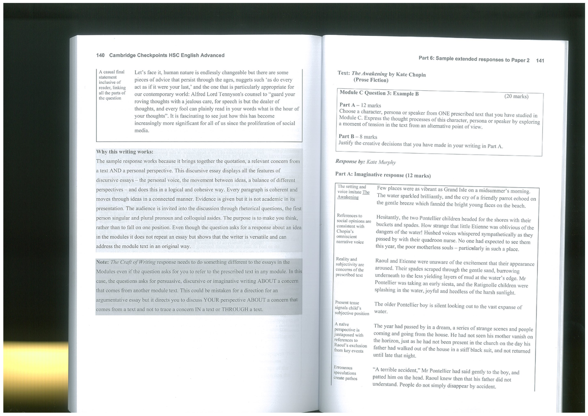 Reflection - Justification sample - Studocu