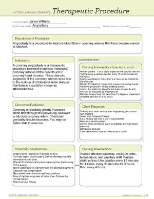 Active Learning Template medication (1) albuterol - STUDENT NAME ...