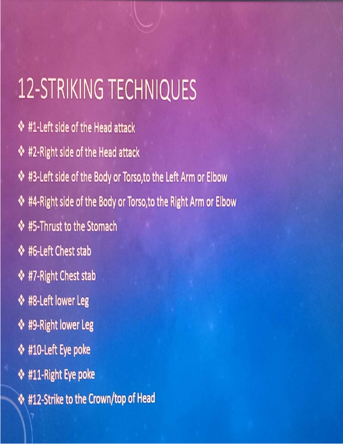3-ap - Picture for Problems - TECHNIQUES side of the Head attack side ...