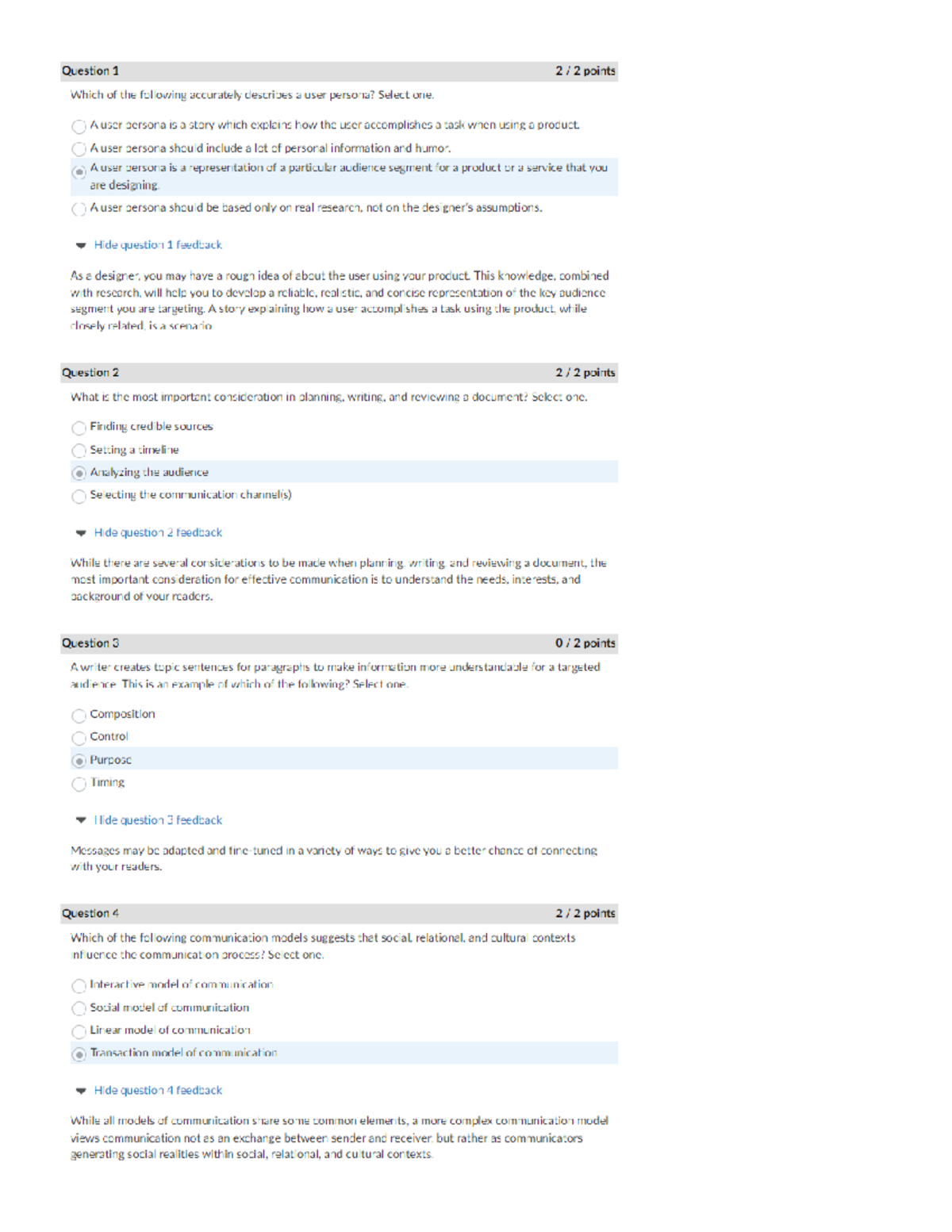 Mod 2 Knowledge Check - IT226 - Studocu