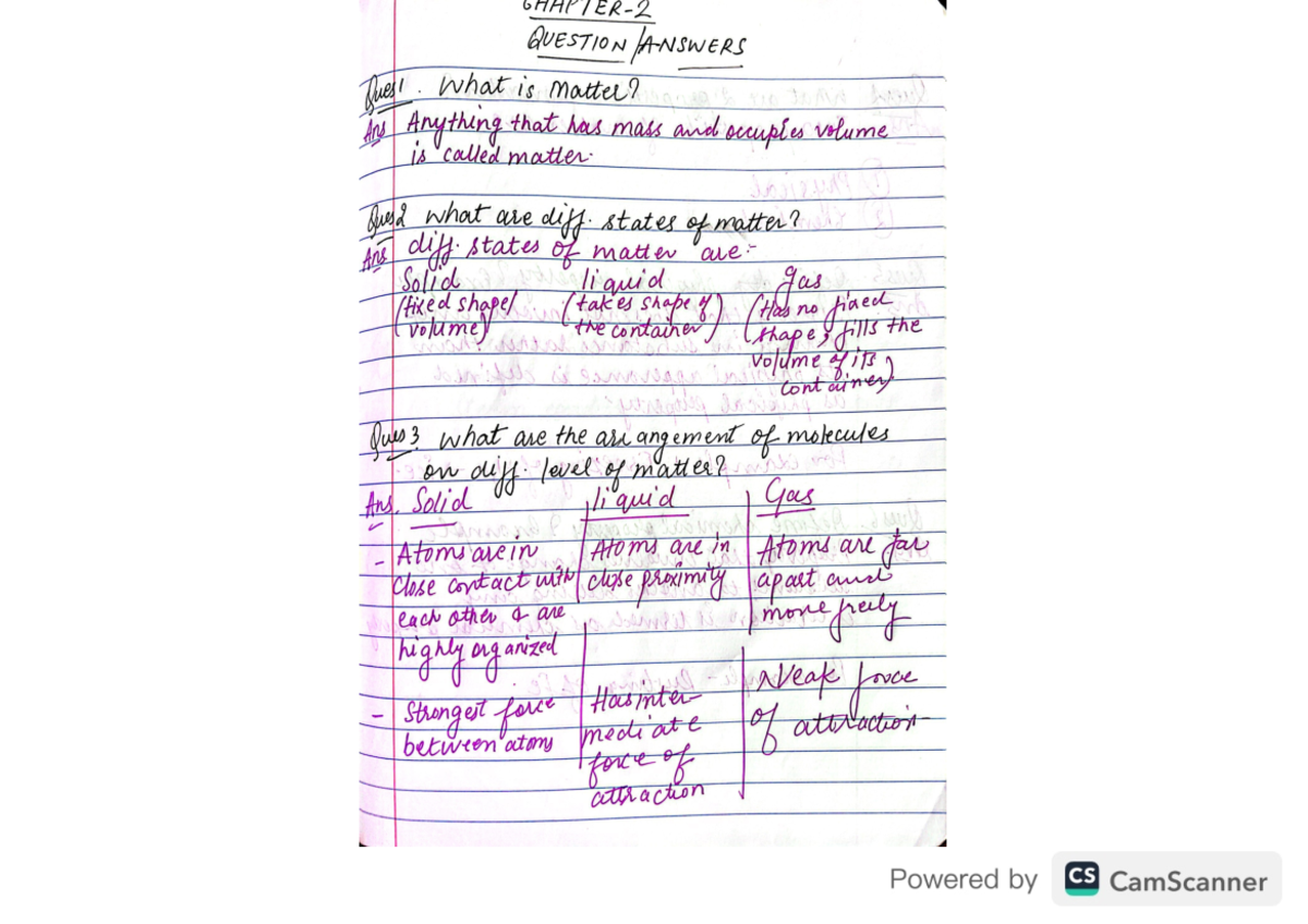 Chapter -2 practise question answers - CHEM 1220 - Studocu