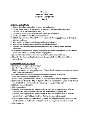 Exam I Lecture Study Guide BIO 168 Anatomy - Exam I Lecture Study Guide ...