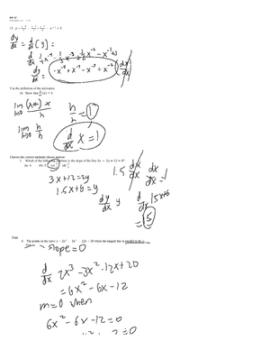 BC cram sheet - AP CALCULUS BC Stuff you MUST Know Cold ####### l ...