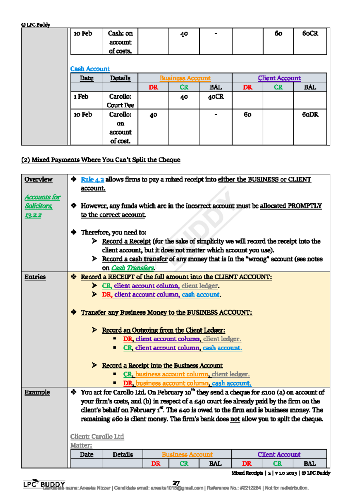 HMRC account example - Studocu