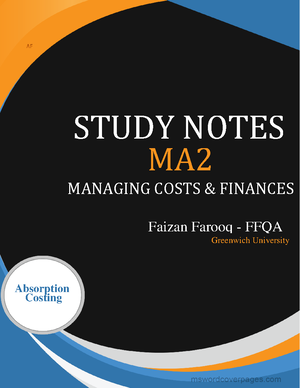 Exam, questions and answers - ACCA F5 Workbook Lecture 1 Activity Based Costing mapitaccountancy ...