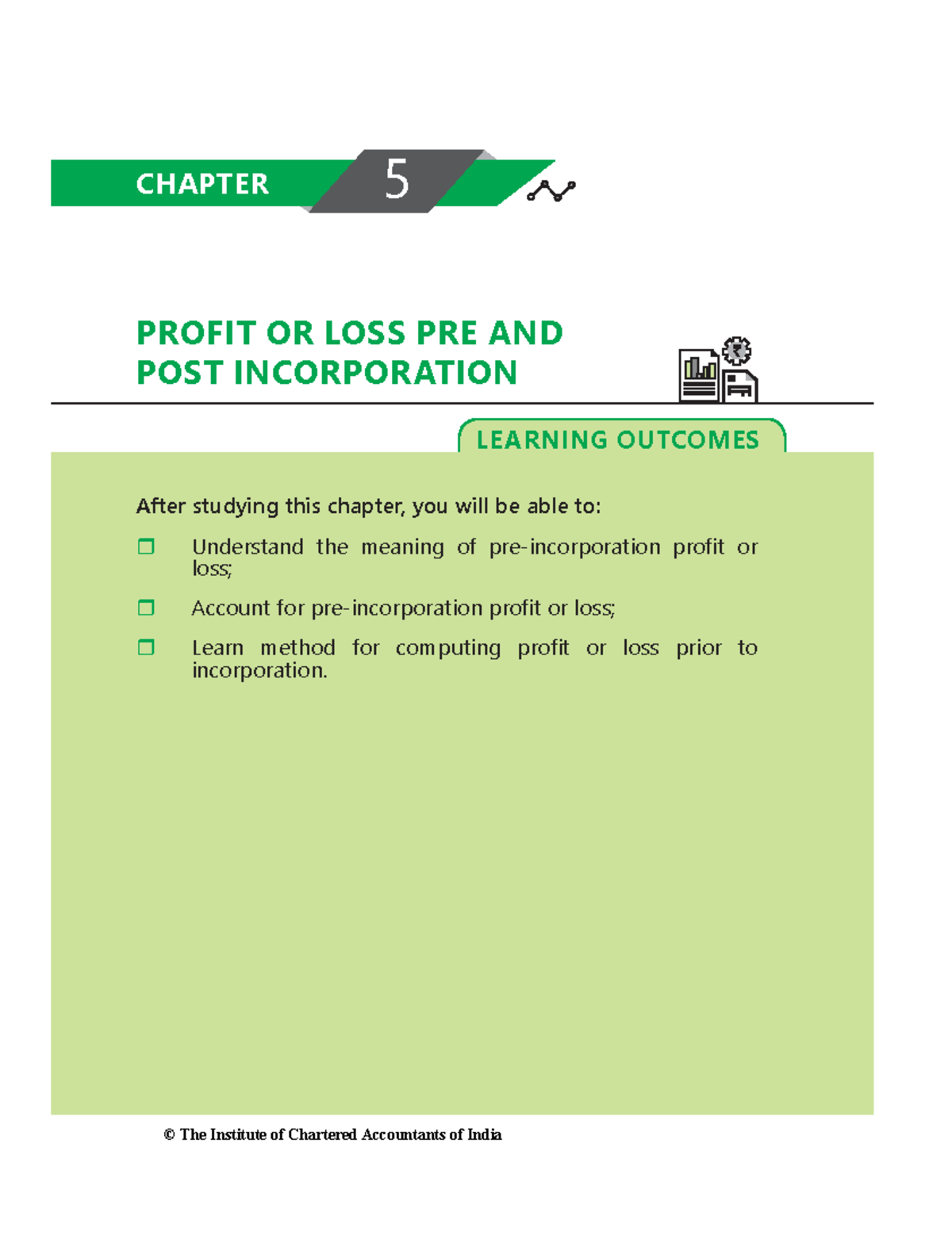 Profit or Loss Pre and Post Incorporation - PROFIT OR LOSS PRE AND POST ...