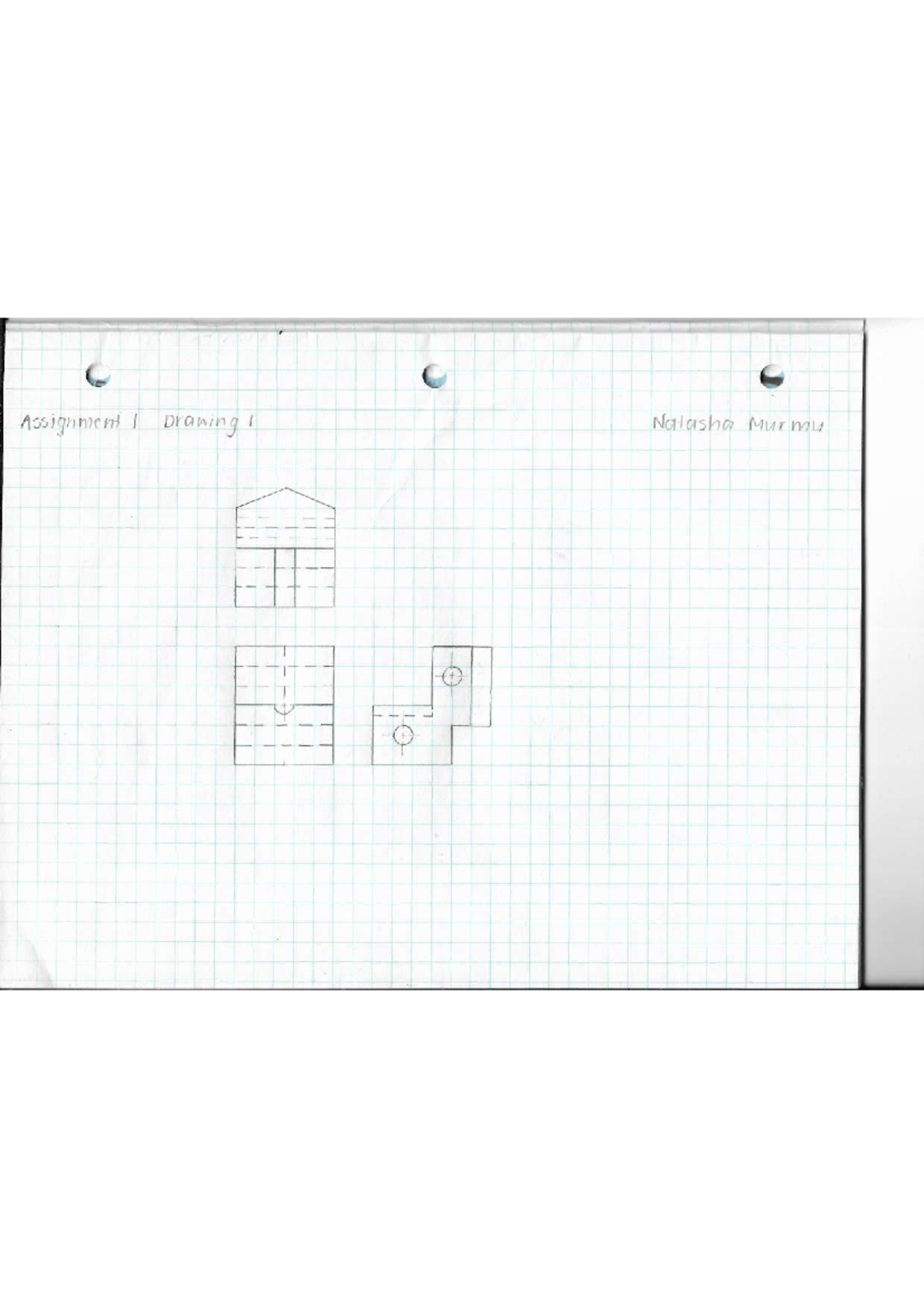 CIVI 212 Assignment 1 - CIVI 212 - Assignment I Drawing / Natasha Murmy ...