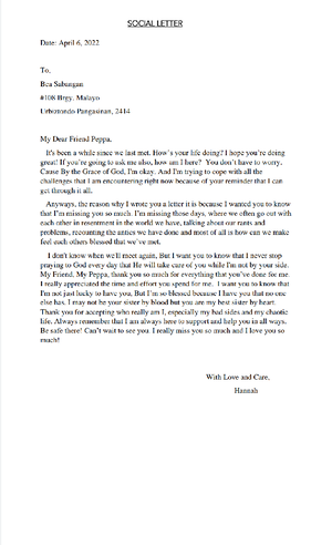 Official Letter - OFFICIAL LETTER Department of Office Administration ...