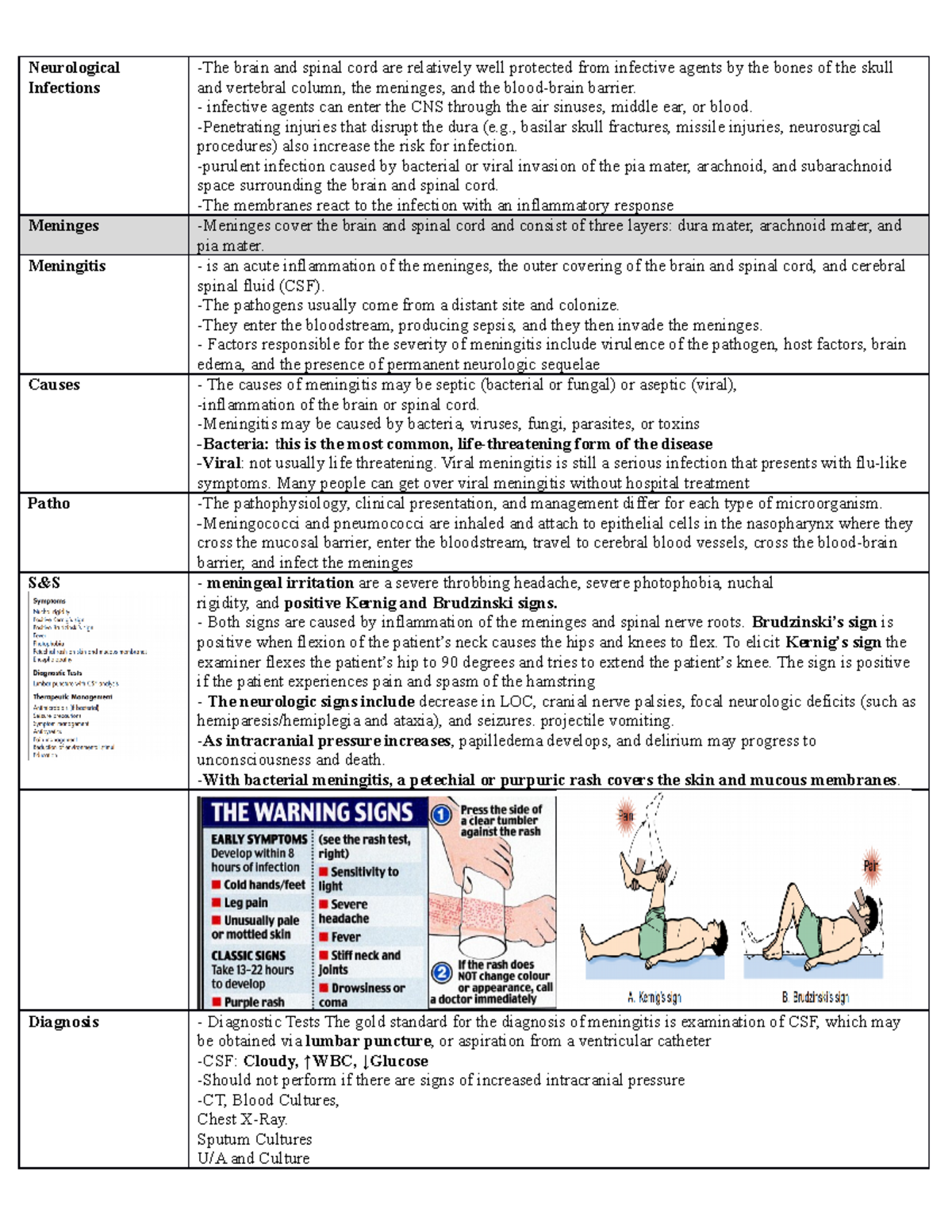 Neurological Infections - Neurological Infections -The brain and spinal ...