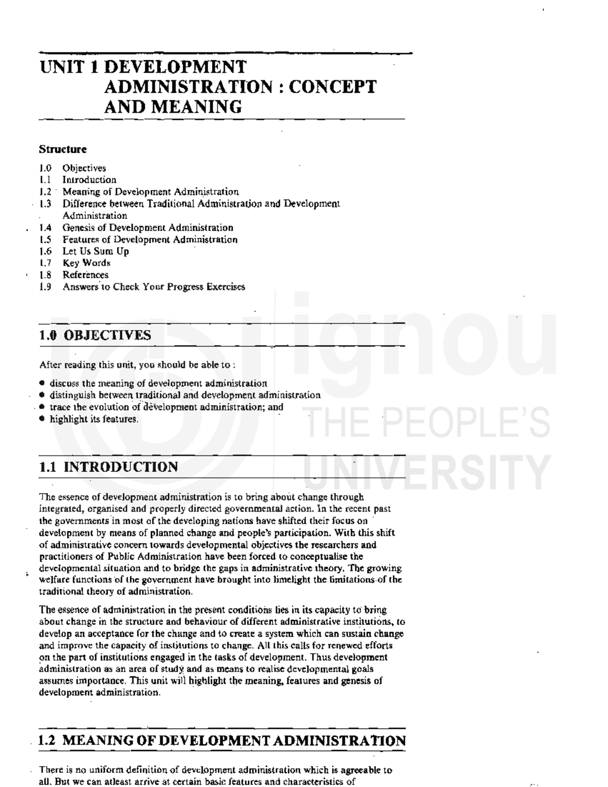 ignou notes on vivekananda and gandhi - 5 pages - UNIT 1 DEVELOPMENT ...