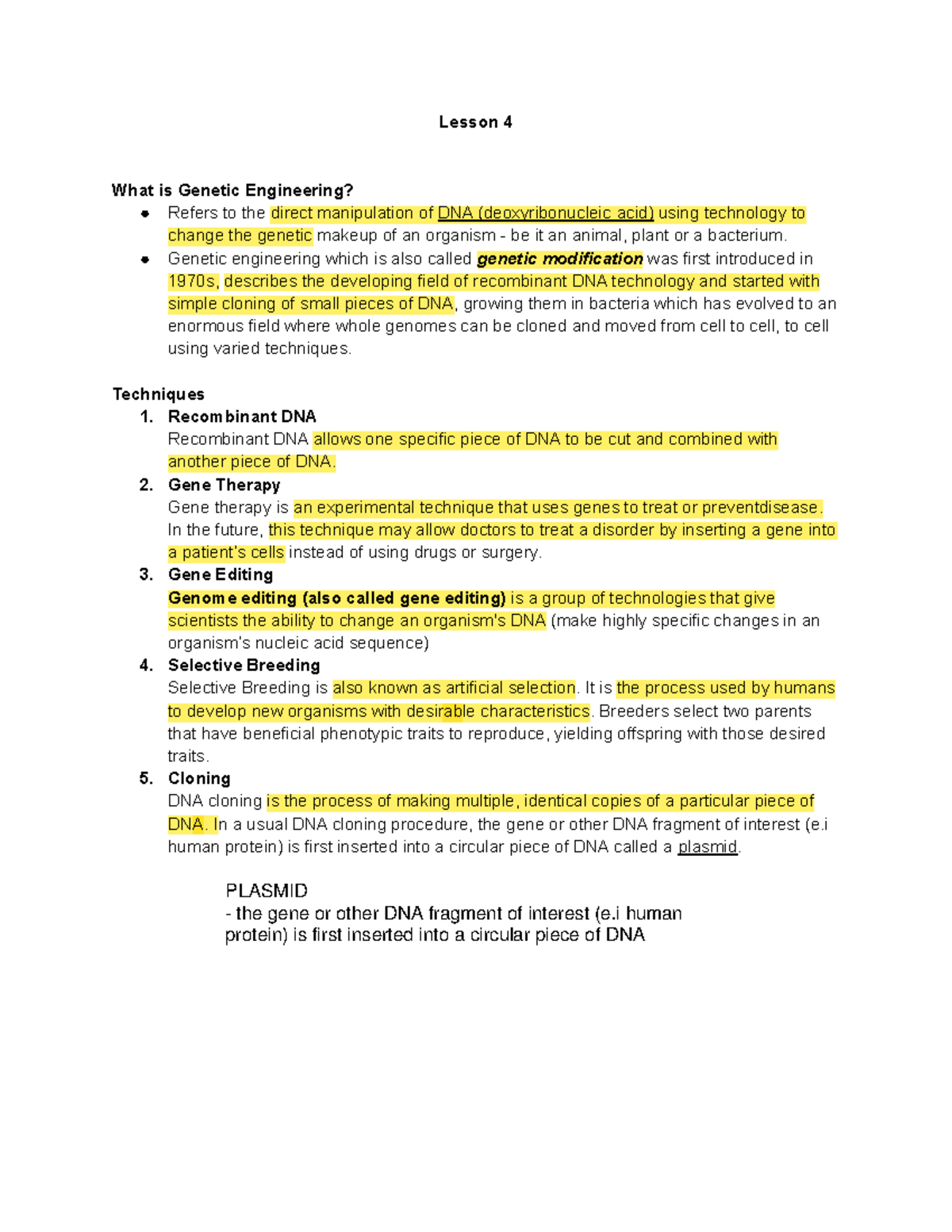 EALS - Reviewer - lessons and guide for reviewing - Lesson 4 What is ...