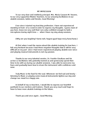 A Brief Lesson Plan in English 6 - Objectives A. Identify verb tenses ...